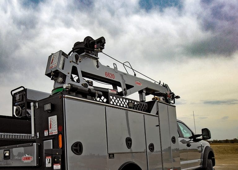 Hydraulic Service Truck Cranes - 6620 - Summit Truck Bodies